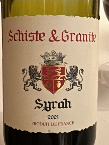 Vignobles & Compagnie Schiste & Granite Syrah | Vivino United States