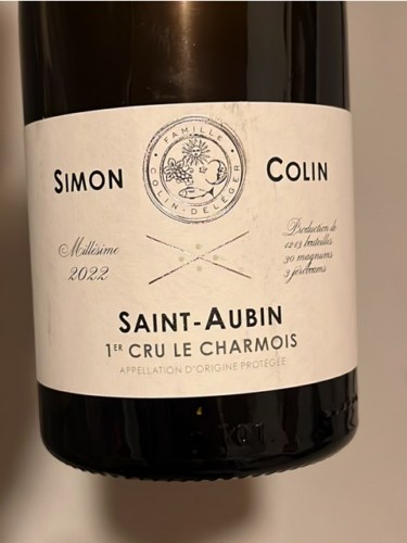 Simon Colin Saint-Aubin 1er Cru 'Le Charmois' | Vivino US