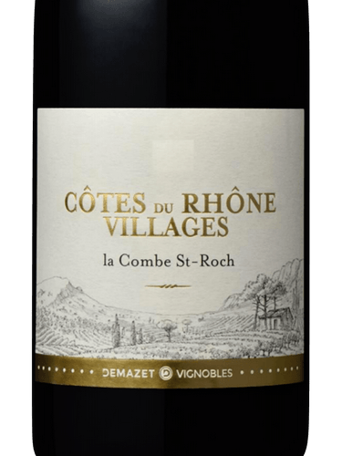Demazet La Combe St-Roch Côtes-du-Rhône-Villages | Vivino Brasil