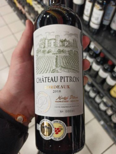 2018 Château Pitron Bordeaux | Vivino US