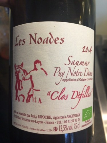 Les Noades Clos Défilles Saumur Puy Notre Dame | Vivino US