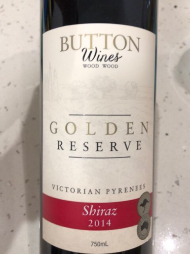 Button Wines Golden Reserve Shiraz | Vivino US