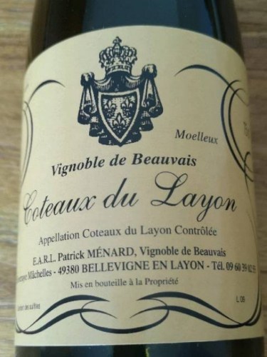Vignoble de Beauvais Côteaux du Layon Moelleux | Vivino US
