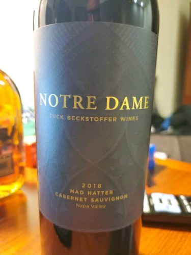 Tuck Beckstoffer Mad Hatter Notre Dame Cabernet Sauvignon | Vivino US