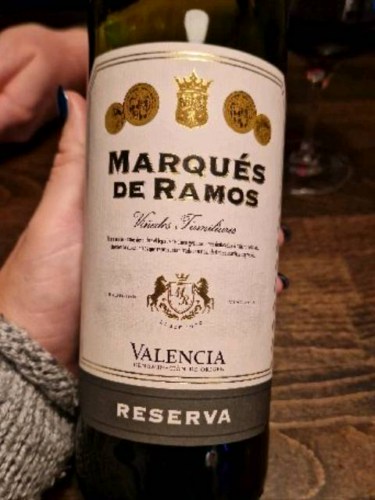 Marqués de Ramos Reserva | Vivino US