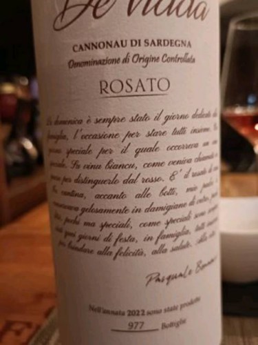 Pasquale Bonamici De Vidda Rosato | Vivino 日本