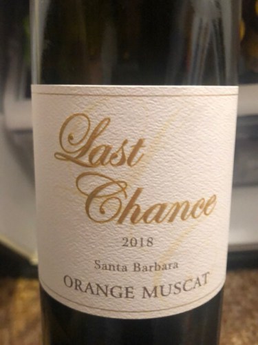 2018 Last Chance Orange Muscat | Vivino US