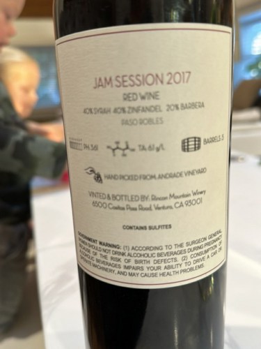 Rincon Mountain Winery Jam Session Red | Vivino US