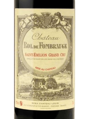 Château Rol de Fombrauge Saint-Émilion Grand Cru | Vivino Brasil