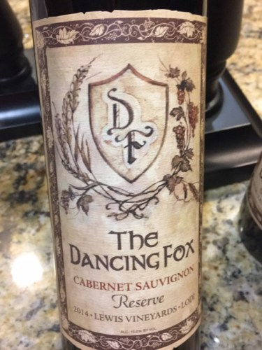 The Dancing Fox Lewis Vineyards Reserve Cabernet Sauvignon | Vivino