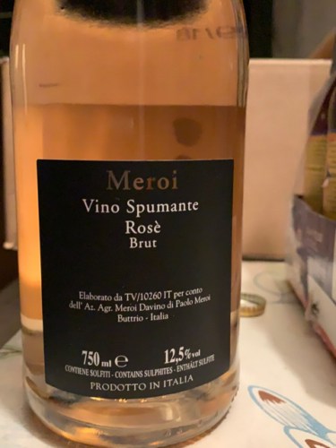 Meroi Rosè Brut | Vivino English