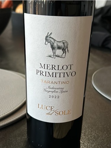 Luce del Sole Primitivo - Merlot | Vivino US