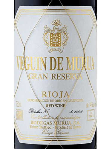 Murua Veguin de Murua Gran Reserva | Vivino US