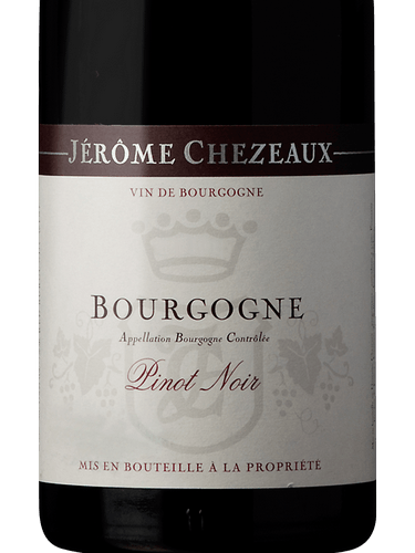 Jérôme Chézeaux Pinot Noir Bourgogne | Vivino US