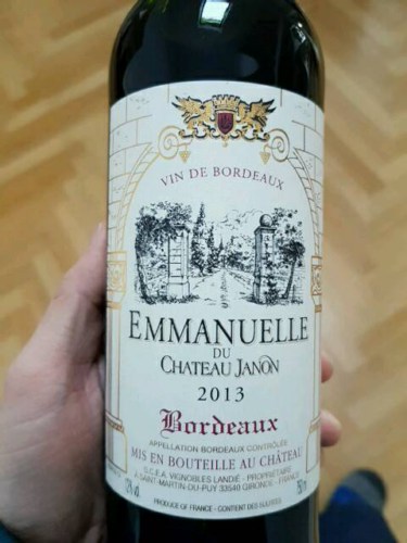 Vignobles Landié Chateau Janon Emmanuelle Bordeaux | Vivino Brasil