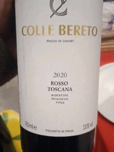 Colle Bereto Toscana Rosso | Vivino US
