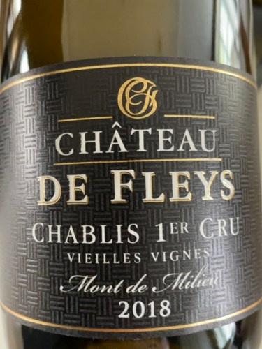 Château de Fleys Vieilles Vignes Chablis 1er Cru 'Mont de Milieu' | Vivino US