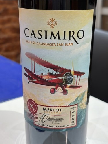 Casimiro Reserva Merlot | Vivino US