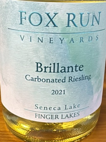 Fox Run Vineyards Brillante Carbonated Riesling | Vivino US
