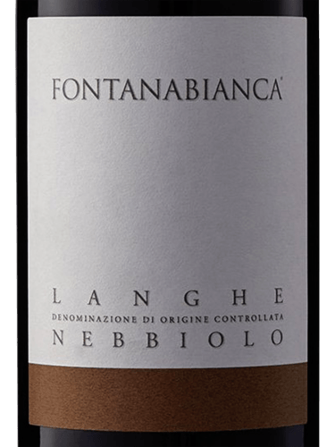 Fontanabianca Langhe Nebbiolo | Vivino English