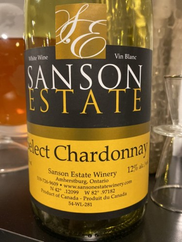 Sanson Estate Winery Select Chardonnay | Vivino US