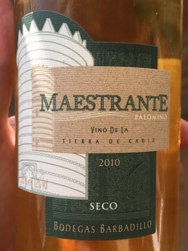 Barbadillo Maestrante Palomino Seco | Vivino Brasil
