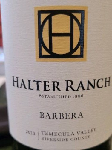 Halter Ranch Barbera | Vivino US