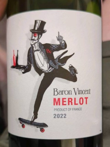 Baron Vincent Merlot | Vivino 日本