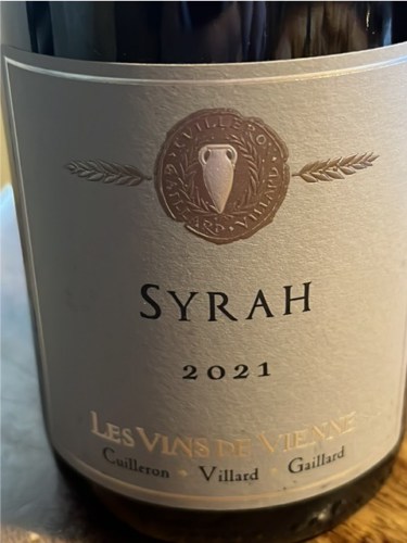 Les Vins de Vienne - Cuilleron-Gaillard-Villard Syrah | Vivino US