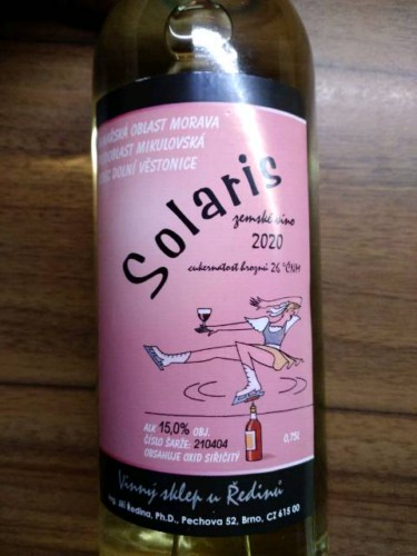 Vinný Sklep u Ředinů Solaris | Vivino US