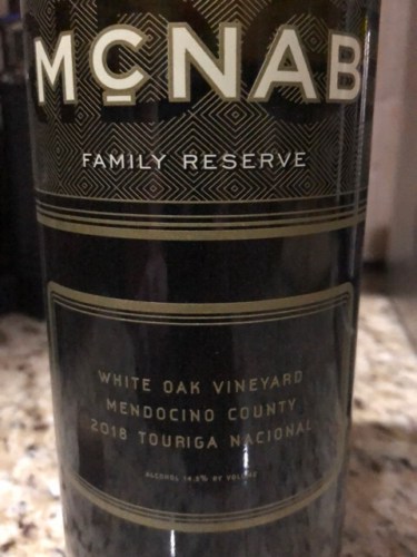 McNab Ridge Family Reserve White Oak Vineyard Touriga Nacional | Vivino US
