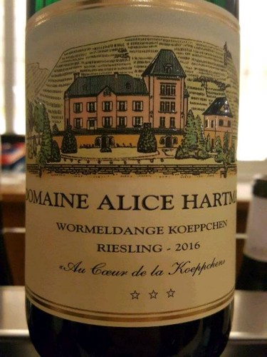 Domaine Alice Hartmann Wormeldange Koeppchen Au Coeur de la Koeppchen ...