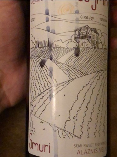 Smuri Alaznis Veli Semi Sweet Red | Vivino US