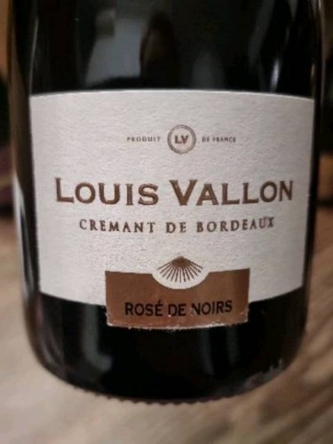 Louis Vallon Crémant de Bordeaux Rosé de Noirs | Vivino English