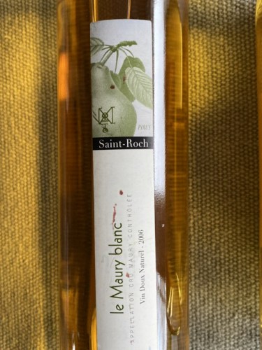 Château Saint-Roch Le Maury Blanc Doux Naturel | Vivino US