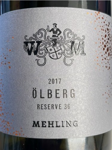 Mehling Ölberg Reserve 36 | Vivino US