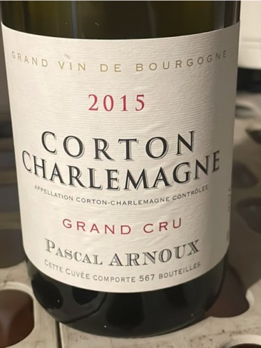 Pascal Arnoux Corton-Charlemagne Grand Cru | Vivino US