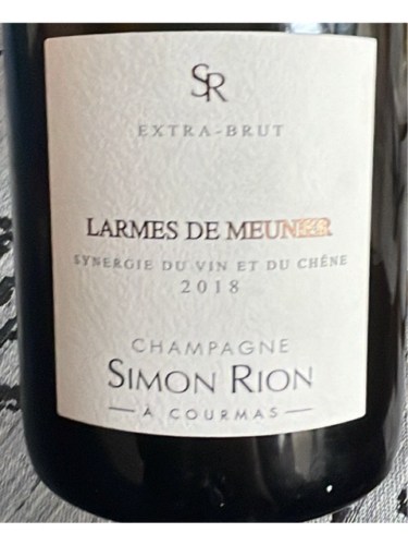 Simon Rion Larmes de Meunier Extra Brut Champagne | Vivino France