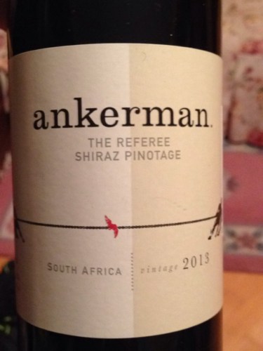 Ankerman The Referee Shiraz - Pinotage | Vivino Australia
