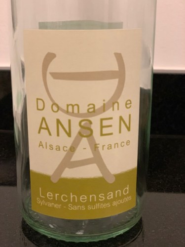 2018 Domaine Ansen Lerchensand Sylvaner | Vivino US