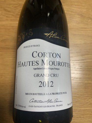 Collection Alain Corcia Corton Grand Cru 'Hautes Mourottes' | Vivino US