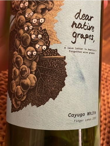 Dear Native Grapes Cayuga White | Vivino US
