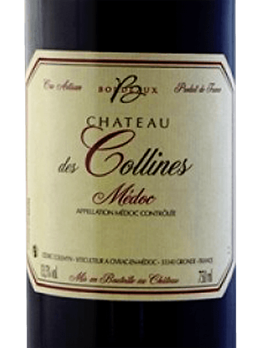 2018 Château des Collines Médoc | Vivino US