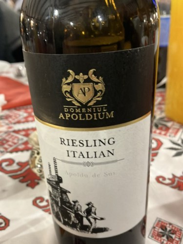 Domeniul Apoldium Riesling Italian | Vivino US