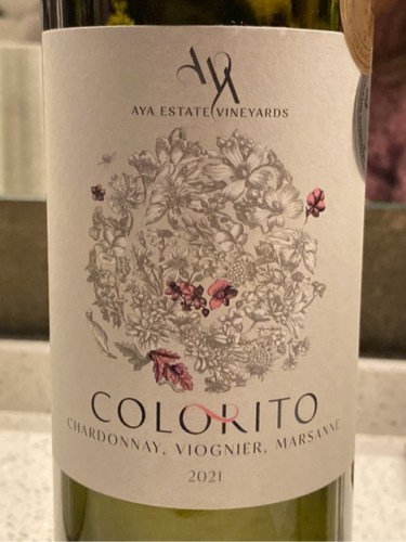 AYA Estate Vineyards Colorito White Blend | Vivino English