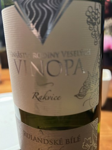 Vinopa Rulandské Bílé Pozdní Sběr | Vivino US