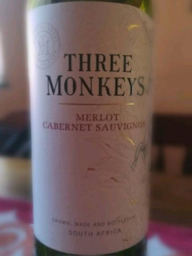 Three Monkeys Merlot - Cabernet Sauvignon | Vivino US
