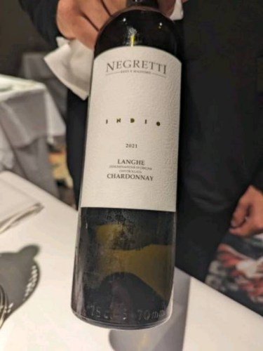 Negretti Indio Chardonnay | Vivino US