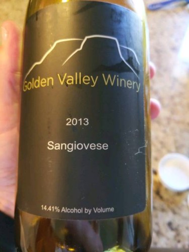 Golden Valley Winery Sangiovese | Vivino US