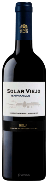Solar Viejo Tempranillo Rioja | Vivino English